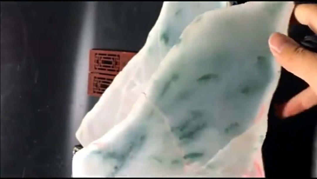 从翡翠原石到翡翠手镯的过程,完美啊