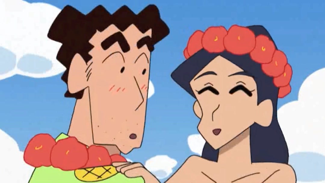 经典搞笑动画《蜡笔小新》,在温暖的冬天里,小新终于长大了