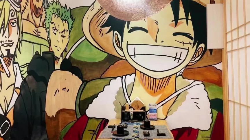 #墙绘艺术 #墙绘 #手绘墙 #餐饮设计 #艺术装饰画 #壁画 #艺术