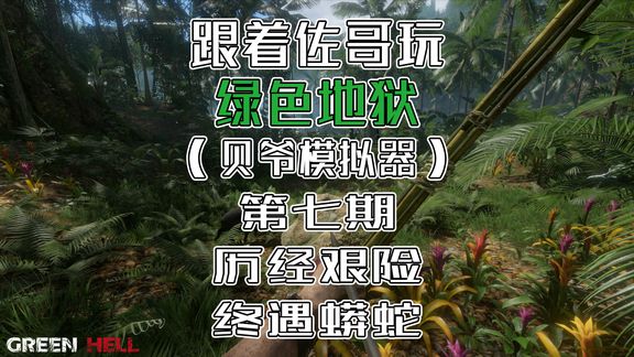【小佐兔子】贝爷模拟器 第七期 历经艰险,终遇蟒蛇!绿色地狱