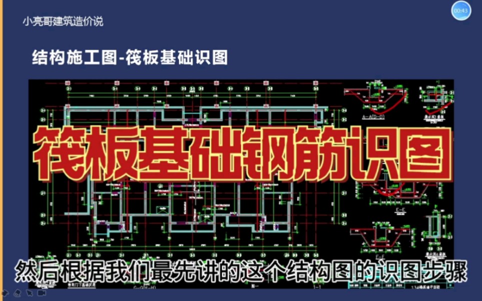 筏板基础钢筋的分类及布置知识分享,带你零基础学习建筑结构识图