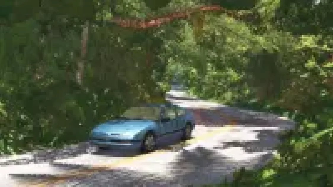 亚当熊BeamNG 拟真车祸模拟器02第一视角开车, 翻车后会发生什么