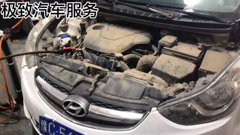 北京现代更换机油