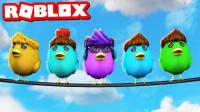 小飞象解说✘Roblox啄木鸟模拟器 熊出没光头强伐木工! 木头加工成...