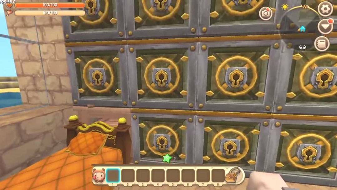 迷你世界:乞丐的生存,刚进游戏就看到了十几个保险箱!