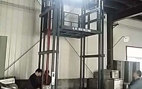 升降货梯_导轨式升降机_液压货梯