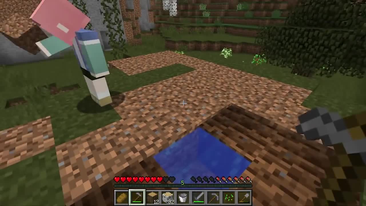 我的世界:让娜娜教你正确食用生存地图的方式 老吴太搞笑了