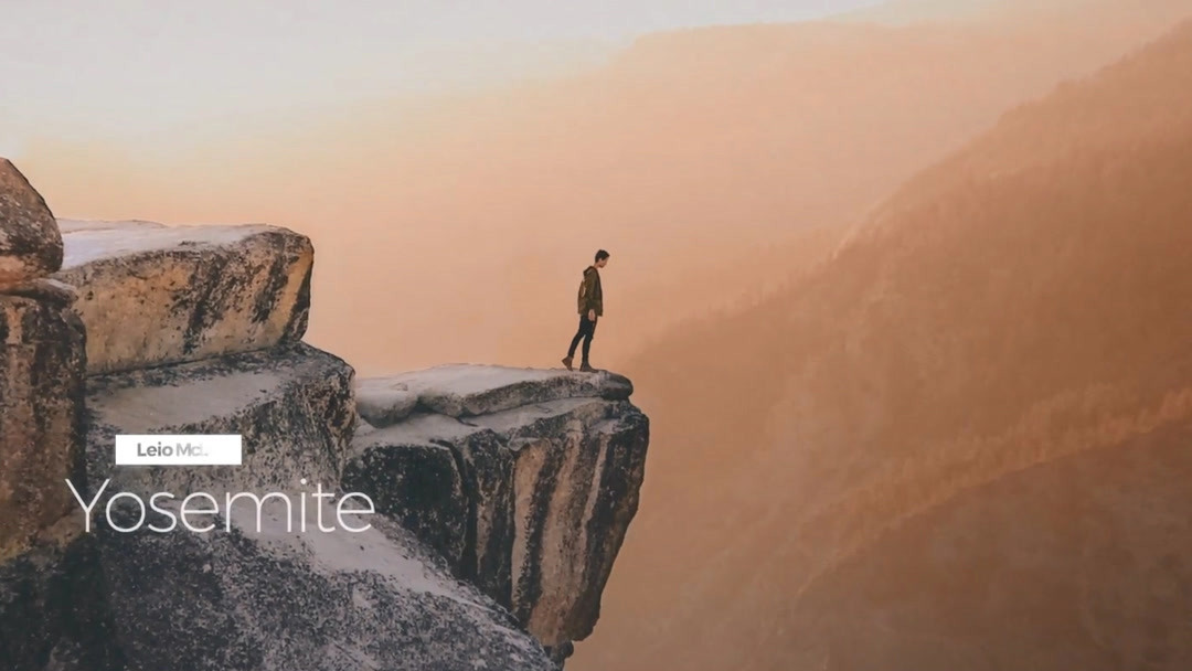 AE模板-线条切割效果透明玻璃切割效果的幻灯片模板