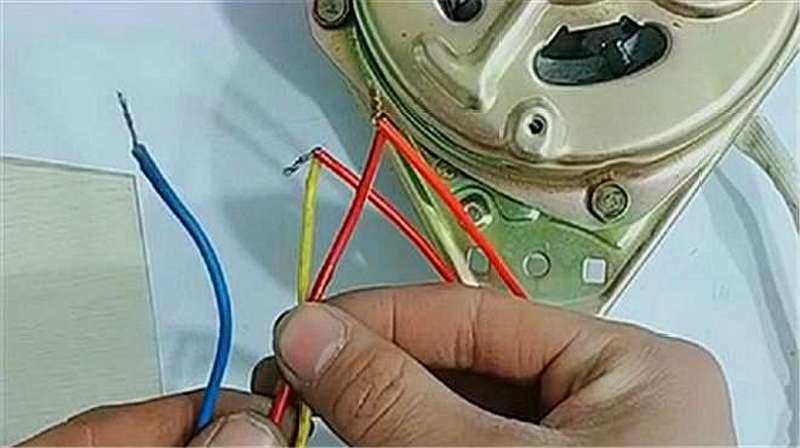 电工基本功:洗衣机的脱水电机如何接电容?想学的不要错过哟