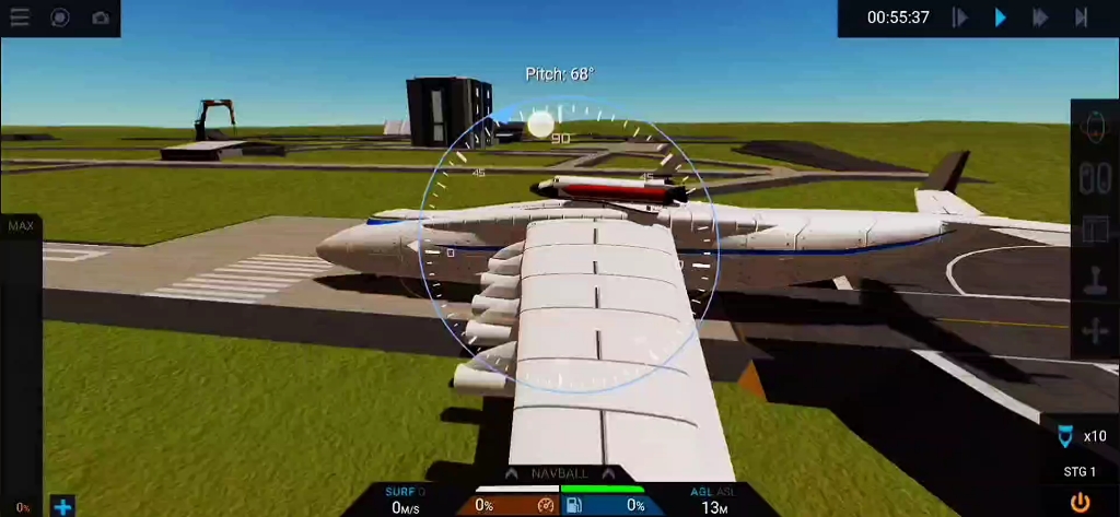 简单火箭2,模拟苏联的安225和暴风雪号航天飞机。