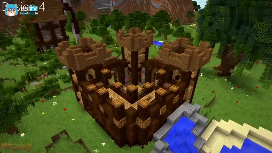 mc动画:8款酷炫的城堡