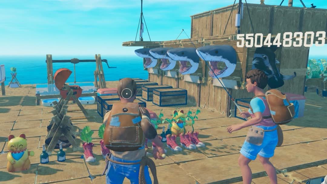 木筏求生-大海生存第104期 这次发现的大岛好漂亮啊!