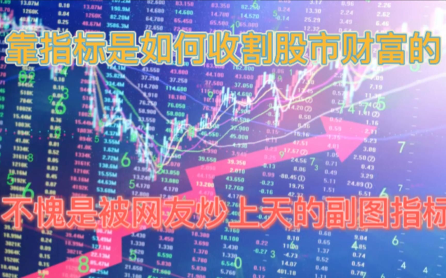 靠指标是如何收割股市财富的,不愧是被网友炒上天的副图指标