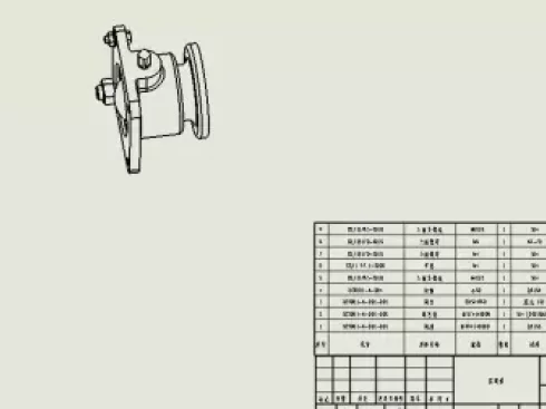 SolidWorks工程图模板制作教程5之材料明细表模板制作
