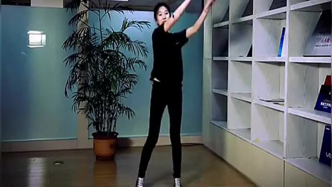 广场舞入门教程 抓钱舞 慢动作教学