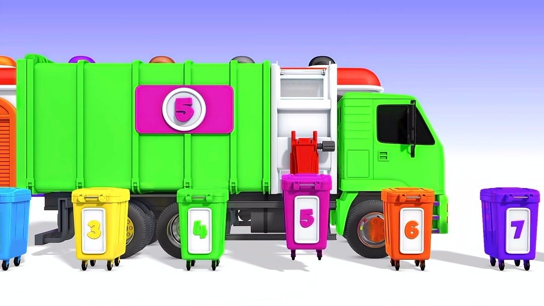 乐享知识乐园 第20集 颜色垃圾桶