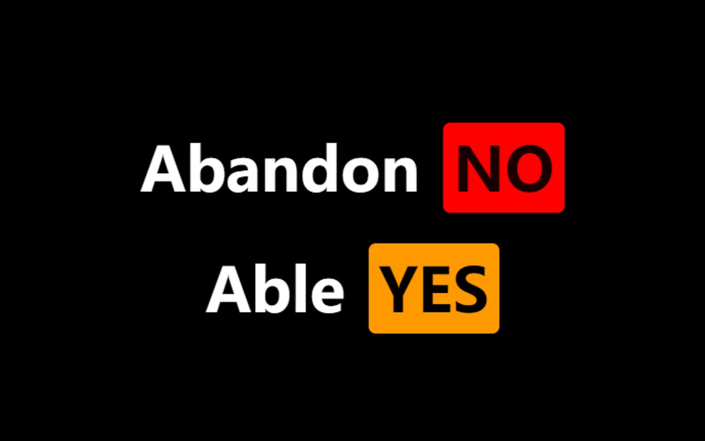 【824个四字英语单词】因为长单词太难只能记住abandon,所以重新...