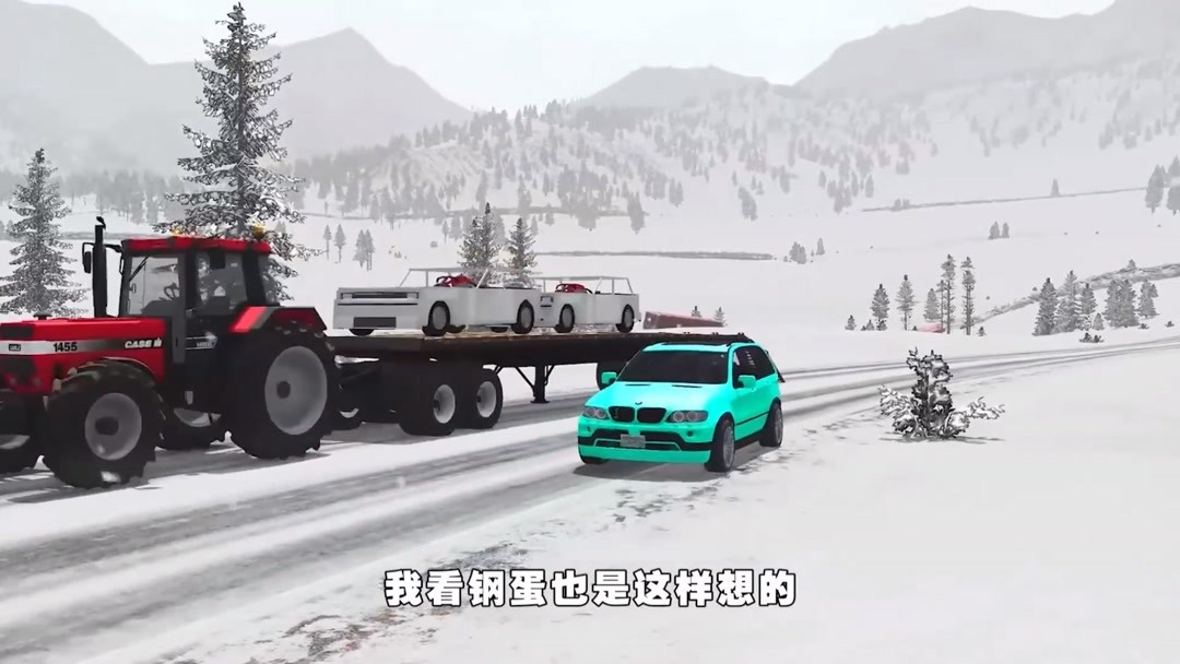 模拟器:这汽车应该拿个什么奖?直接漂浮过河,看傻一众司机