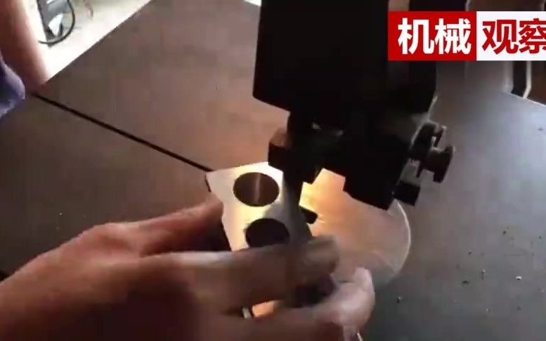 用机床加工一个倒角工具刨,一顿操作下来,才知道什么叫老师傅
