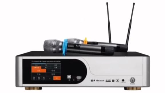 #家庭KTV #四合一功放 #多功能话筒 内置#视易多唱点歌系统