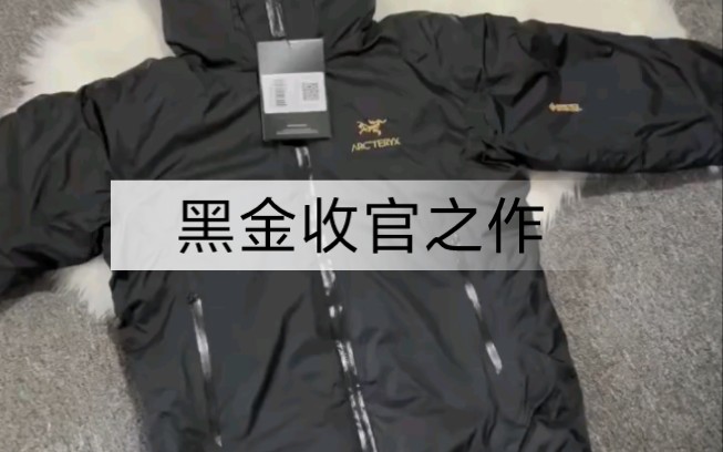 鸟的黑金羽绒服收官之作#arcteryx #黑金羽绒服 #黑金标