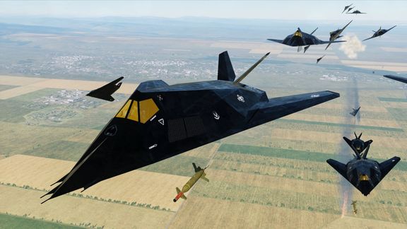 发射S300防空导弹,拦截50架F117隐身轰炸机,能成功吗?作战模拟