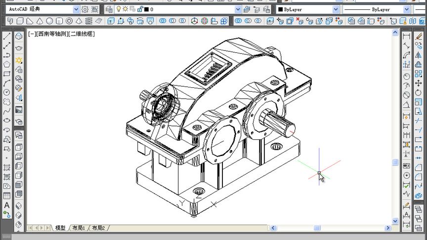 CAD机械零件三维造型建模篇 65 总装立体图
