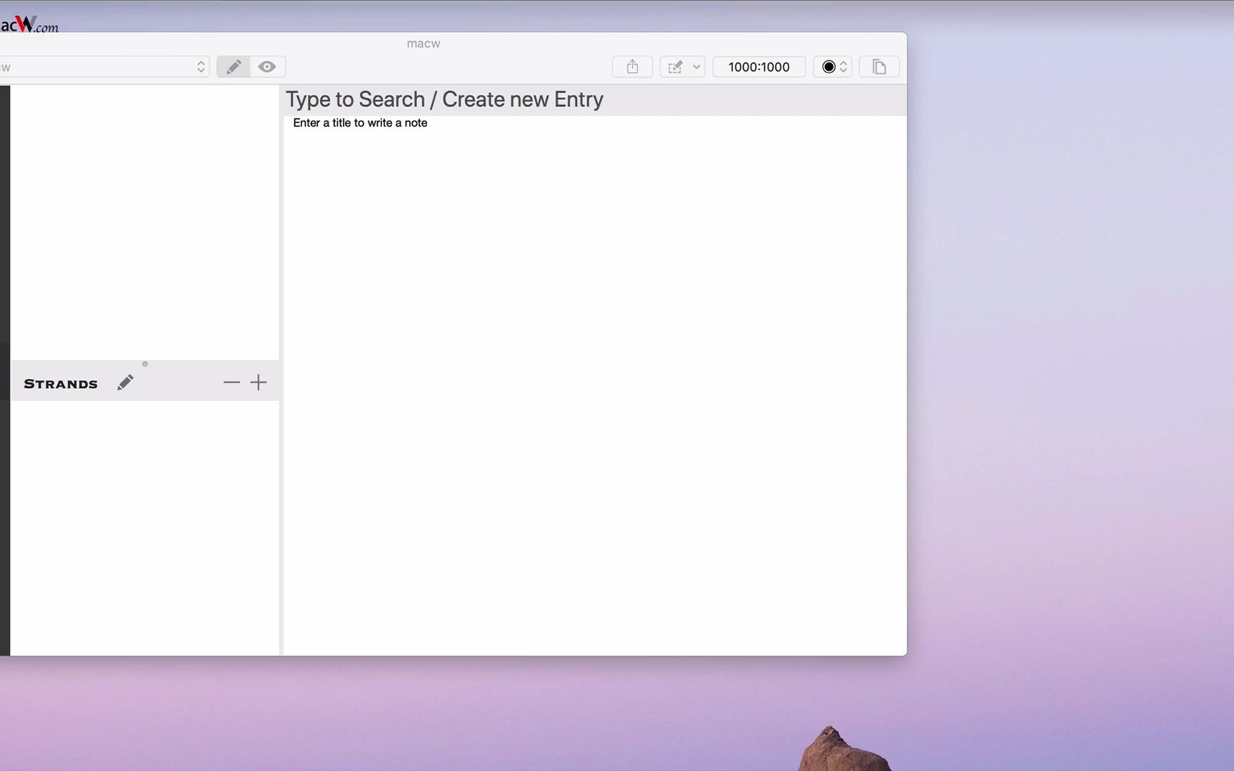mac笔记软件Note-C for mac