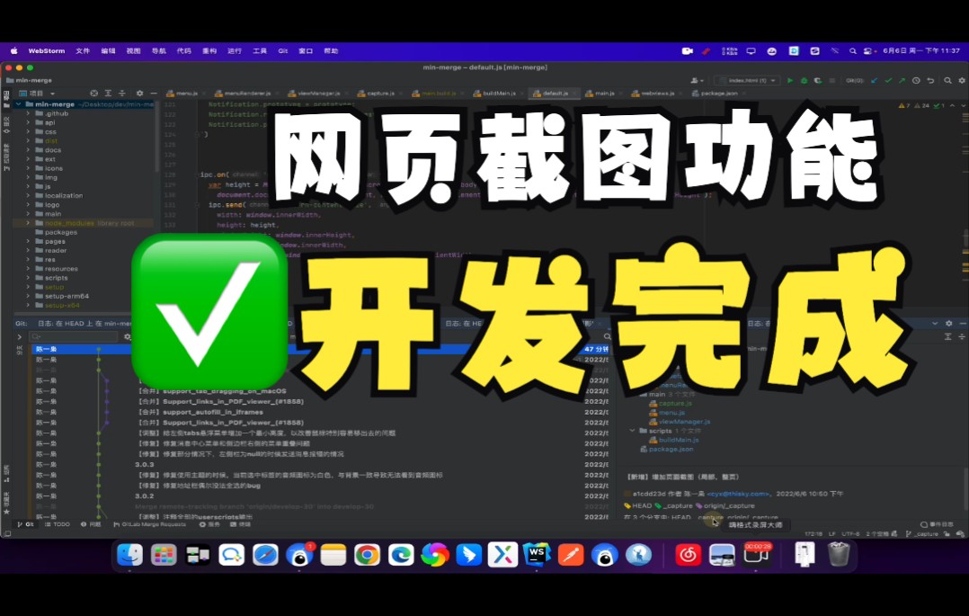 网页截图功能get,跟我一起开发浏览器