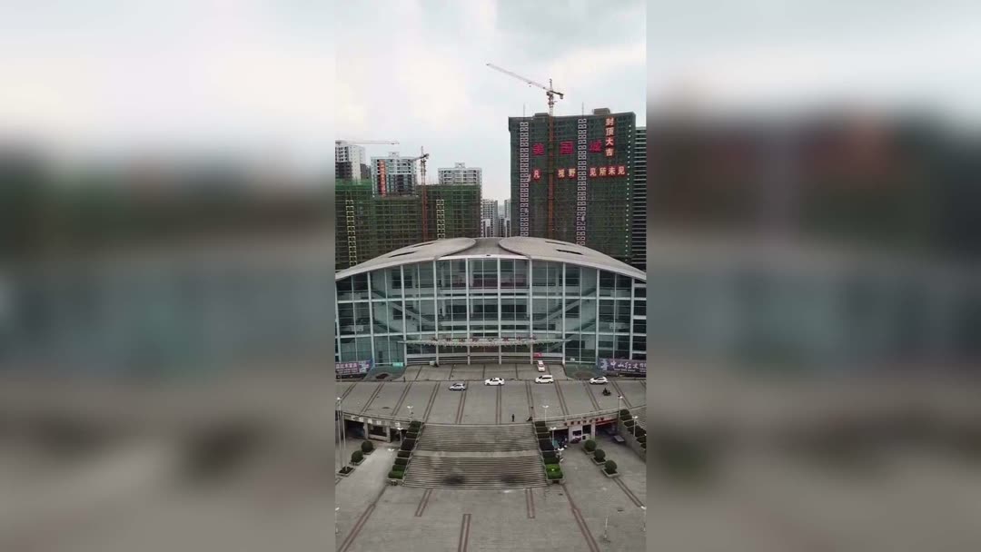 航拍新建会议室,宏伟壮观!