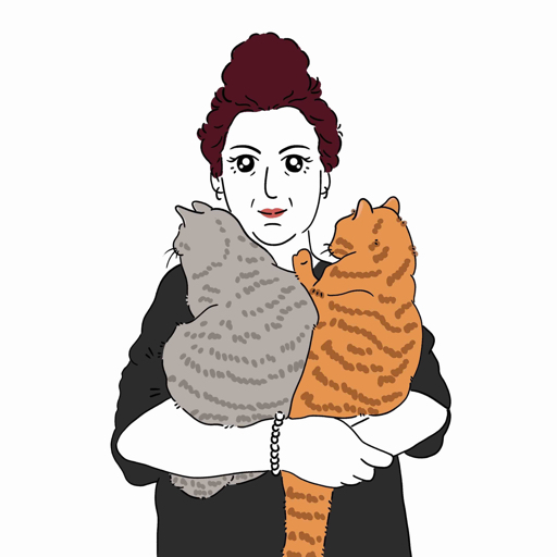 毛孩子宠着猫奶奶 