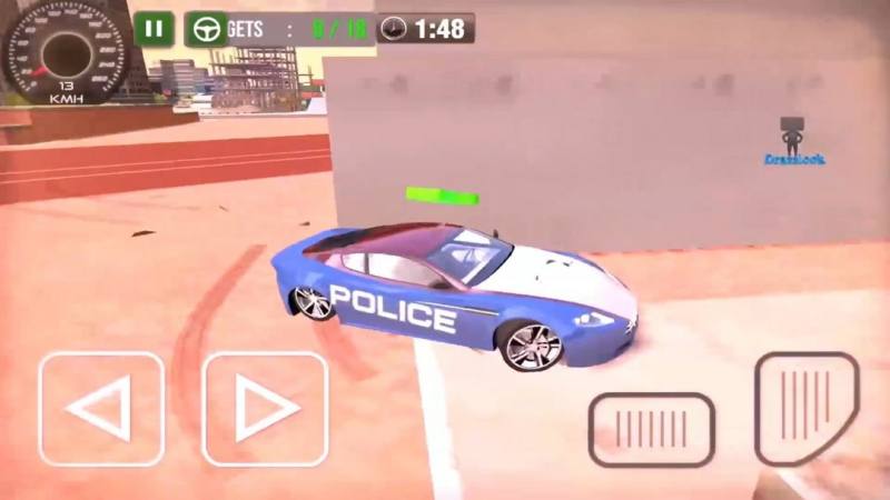 轿车和皮卡车出现 模拟驾驶 儿童游戏 赛车比赛