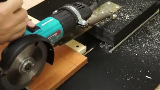 牛人发明:角磨机这样改装一下,变得很实用,发明者真是脑洞大开!