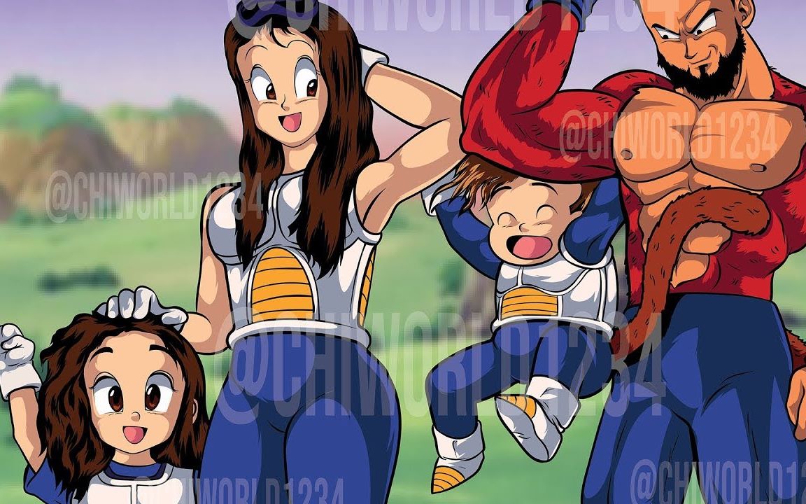 【Ai教程】如何画龙珠全家福