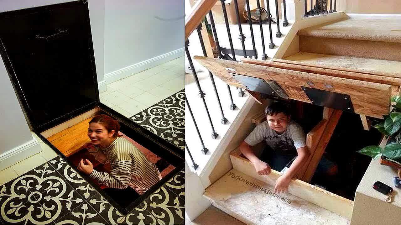 老外设计各式"隐形"门,镜头实拍全程,这样的门怎么开?