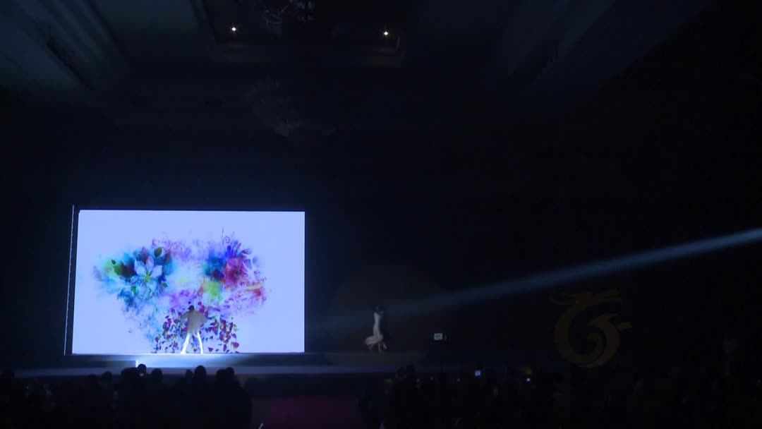 环保公司年会节目最新时尚创意开场演出鲜花畅想-花语传说视频