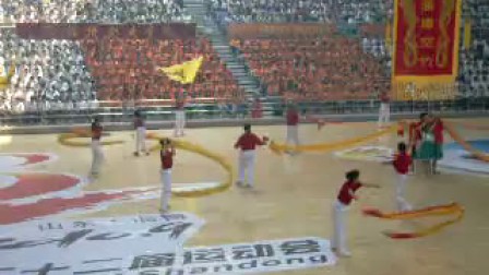 省运会倒计时100天誓师大会文艺表演2