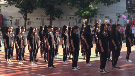 2017年秋季校运会入场式表演