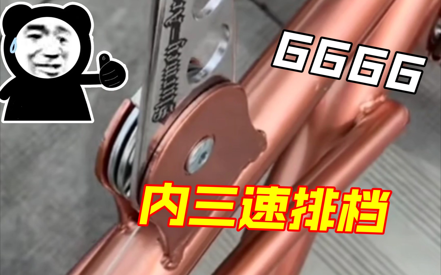 自行车蕞大变速器,堪比汽车档位杆