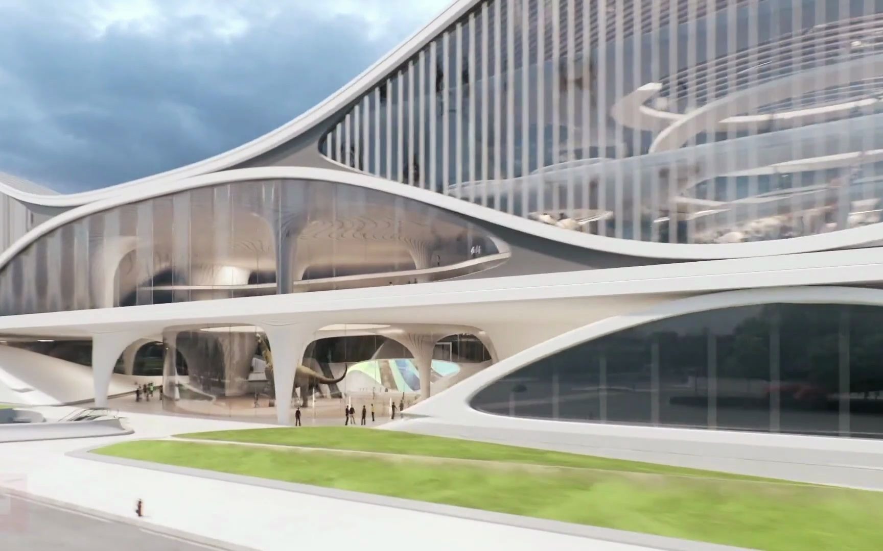 设计竞赛 | 成都自然博物馆设计方案 | Zaha Hadid 扎哈·哈迪德