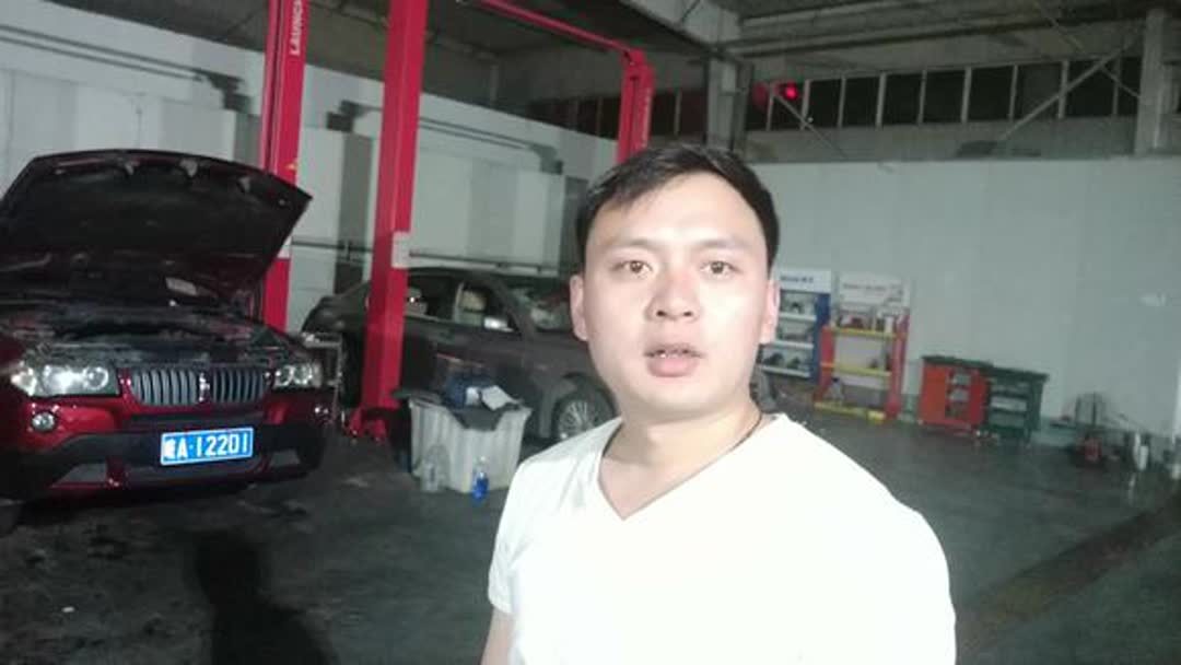小伙带你测量宝马n55气门升程三相电机,电机线如何变化波形!