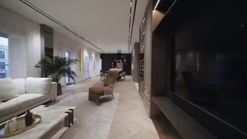 效果图-轻奢开放式厨房