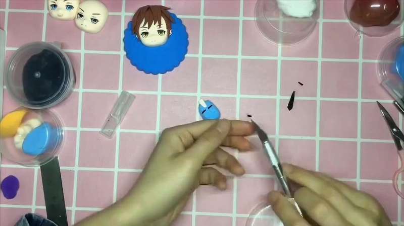 动漫人物冰箱贴,粘土教程学起来,果断收藏!