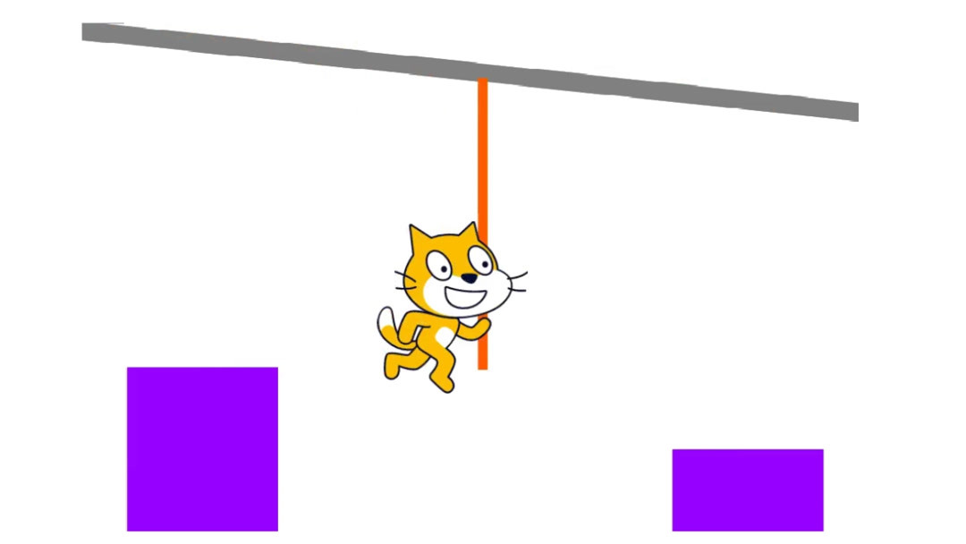 scratch闯关游戏之索道滑行