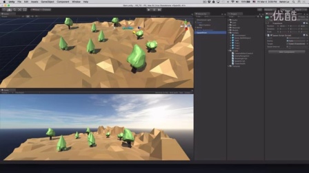 Unity塔防游戏+VR制作