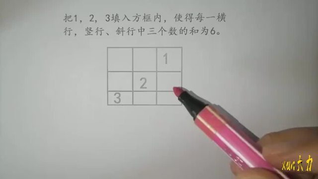 小学一年级奥数,方框里咋填呢,掌握方法,此题如此简单