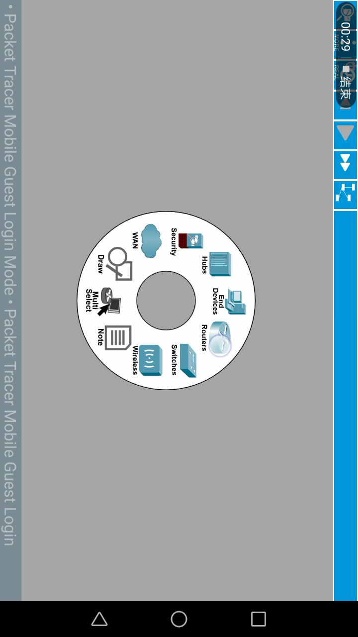 Packet Tracer仿真-手机版演示