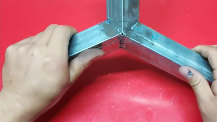 方管还可以这样对接,很多人还没有见过,真是太厉害了!