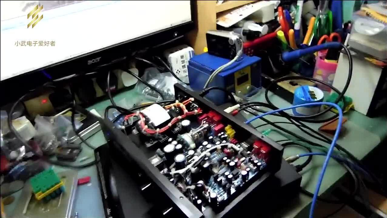 DIY了一星期的功放终于完工了