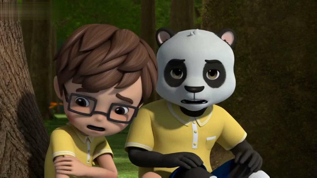 皮皮鲁安全特工队:两个小朋友在森林抓独角兽,迷路被马蜂咬到